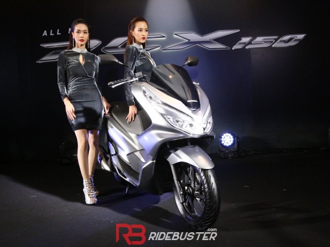 All New Honda PCX 150 หรูทันสมัยมากกว่าเดิม | Ridebuster.com