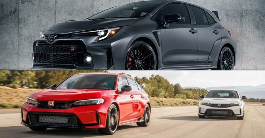 Honda Civic Type R VS Toyota GR Corolla ดูโอ Hot hatch ที่มีแววมาลุยไทย ...