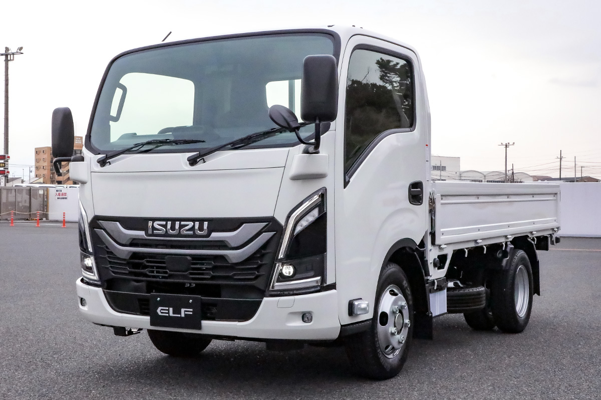 2023 ISUZU ELF รถบรรทุกขนาดกลางหัวใจไฟฟ้า