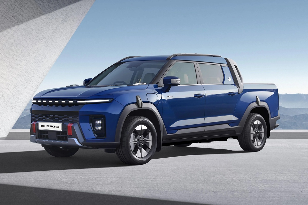 KGM MUSSO EV กระบะอีวีแดนกิมจิวิ่งไกล 419 กม. จ่อขายออสเตรเลียปีหน้า